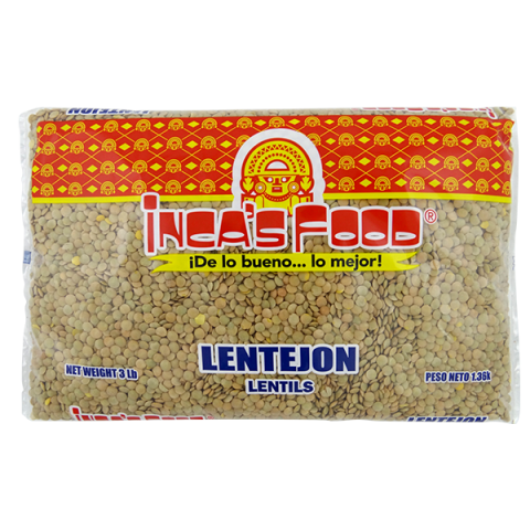 Lentils Family Size 3Lb (1.36kg) - Peimco
