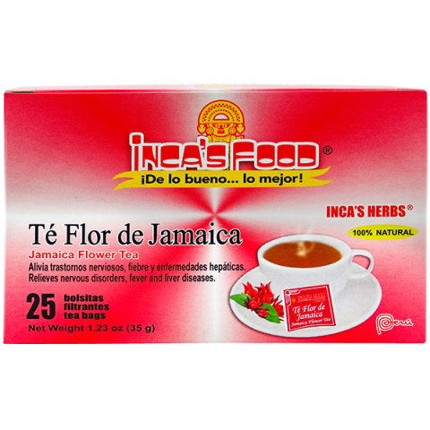 Jamaica Flower Tea 25Pk 1.23oz (35g) - Peimco