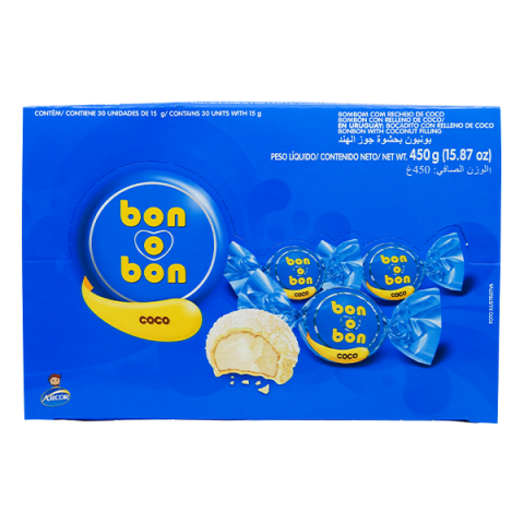 Bon-O-Bon Coconut Bite 15.87oz (450g) - Peimco